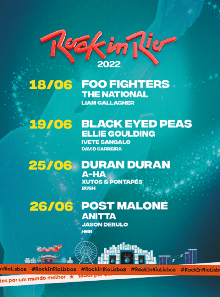 Rock In Rio Lisboa 2022 As Va El Cartel MERCADEO POP Rock In Rio Lisboa 2022 As Va El Cartel MERCADEO POP