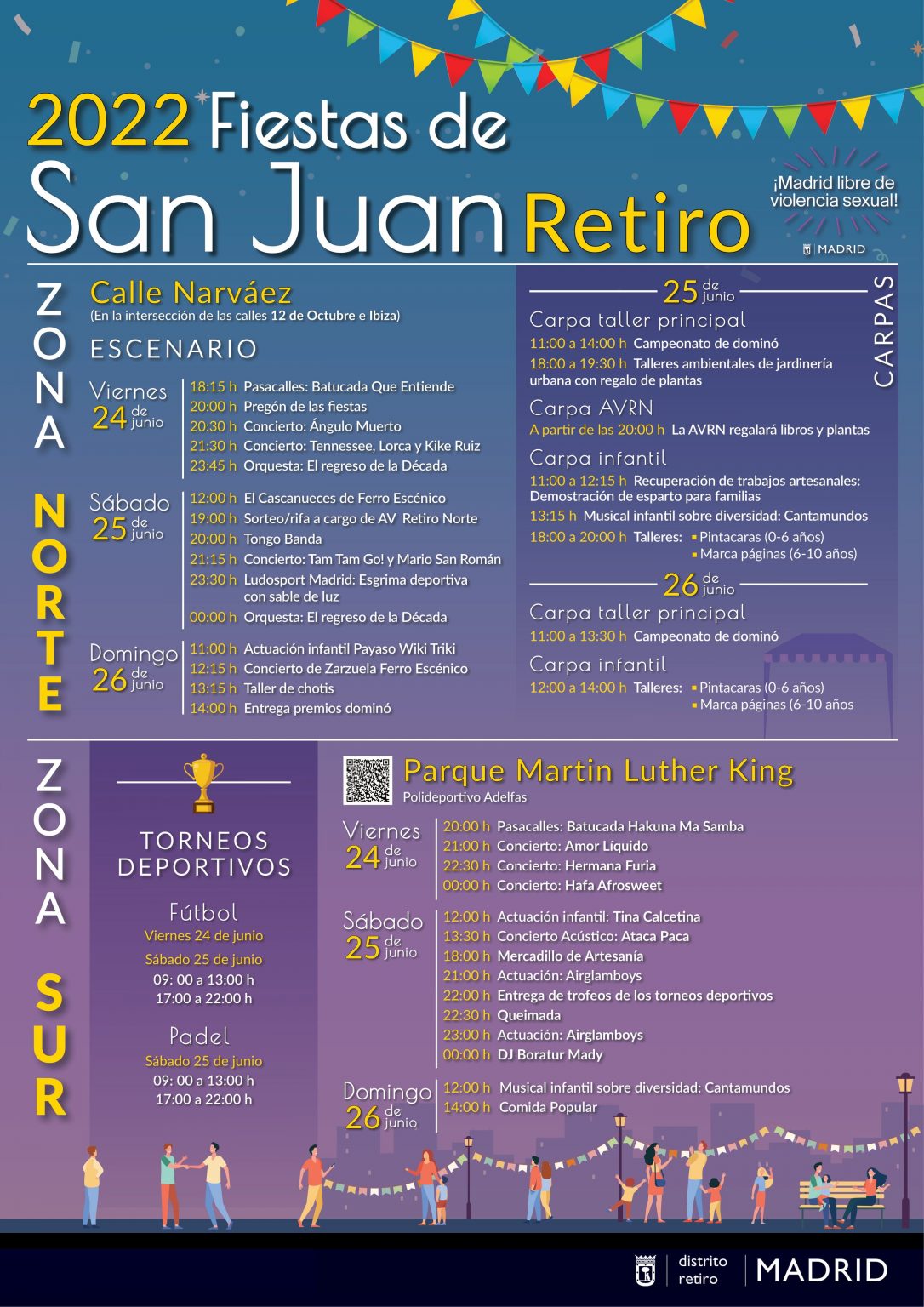 Fiestas de Retiro 2022: conciertos y actividades - MERCADEO POP