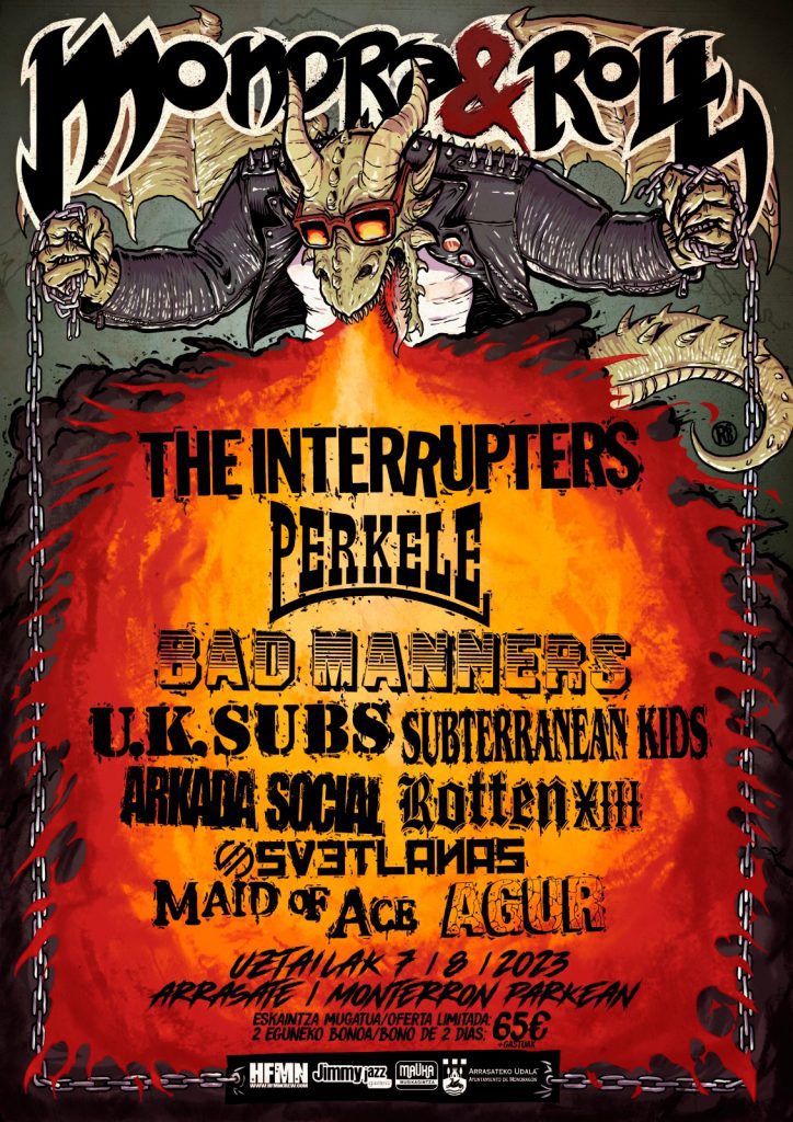 Mondra n roll 2023, en julio en Arrasate - MERCADEO POP