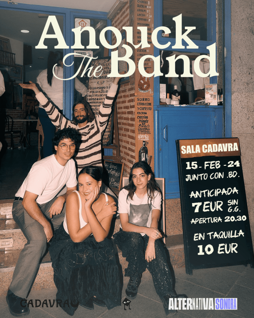 Anouck The Band presenta su primer EP en Madrid y vuelve a Valencia ...