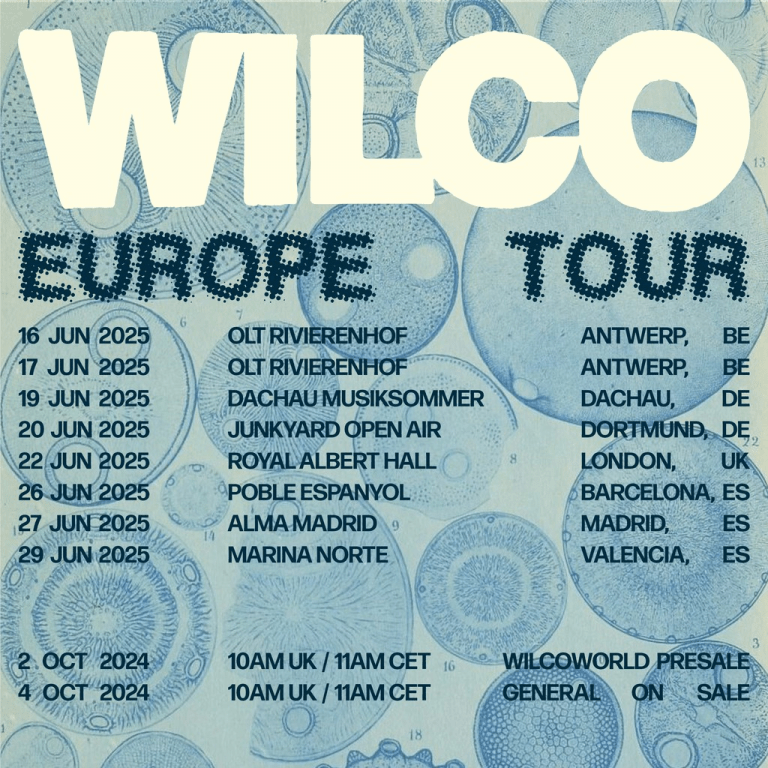 Wilco en Barcelona, Madrid y Valencia en 2025 - MERCADEO POP